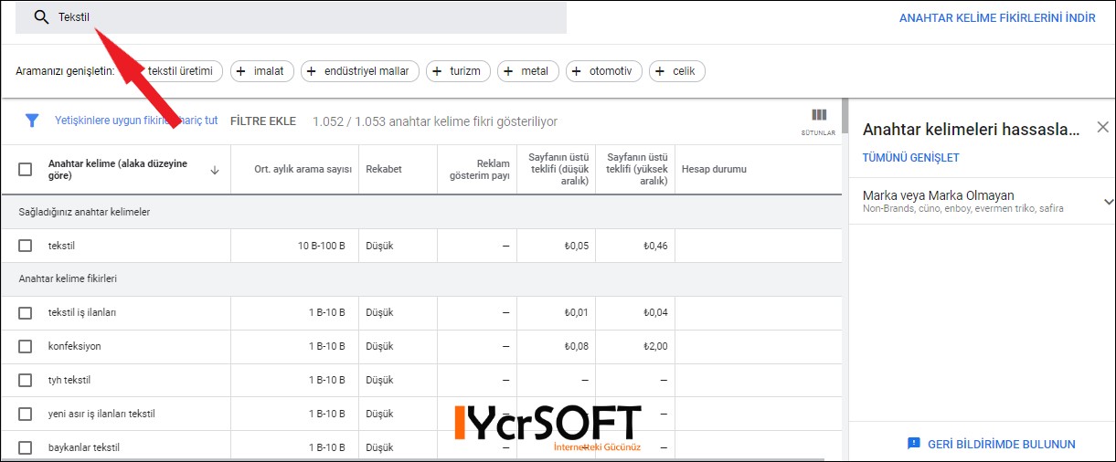 Garantili Seo Açısından Anahtar Kelime Planlayıcı Kullanımı - Blog ...